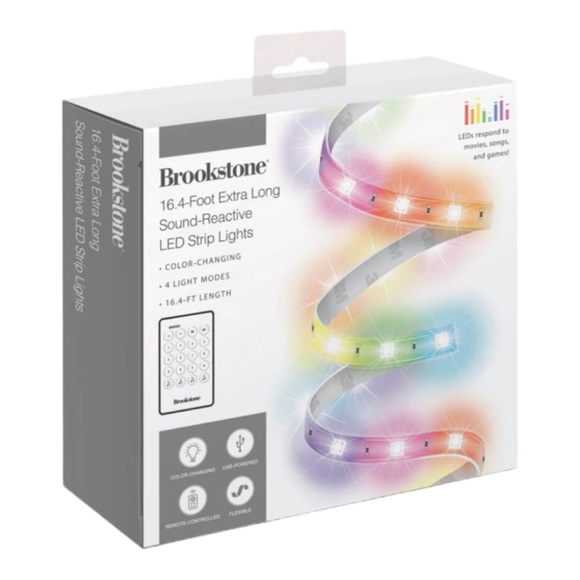 Brookstone | Accents | 6 Foot Brookstone Remote Controlled Led Strip ...